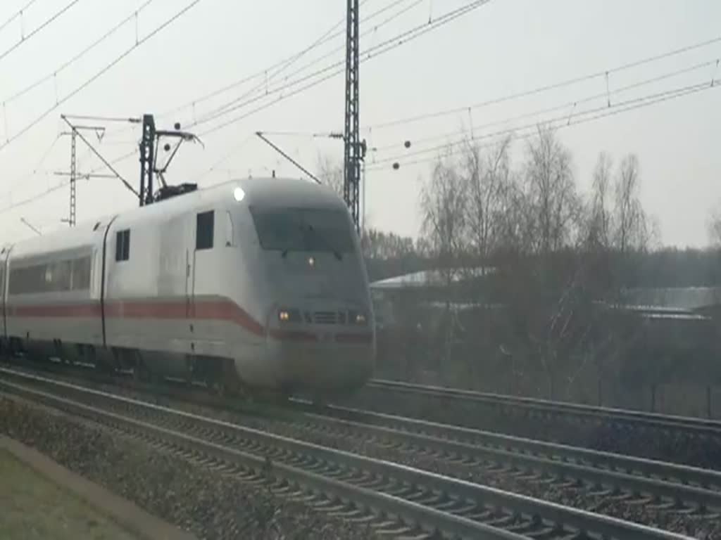 ICE 1 Baureihe 401 · 5 401 · 5 801-804 ganze Züge Videos - Bahnvideos.eu